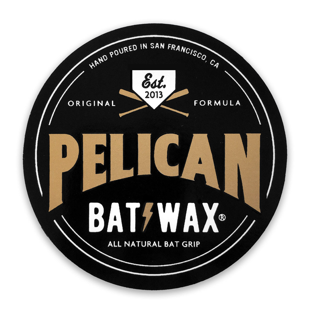 Pelican Bat Wax Stickers
